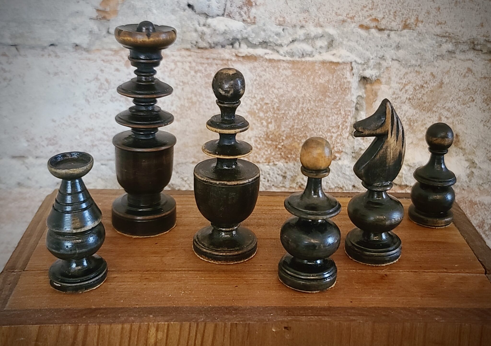 Régence de la Habsburg; French ‘Regency’ Style Wooden Chess Set, c ...