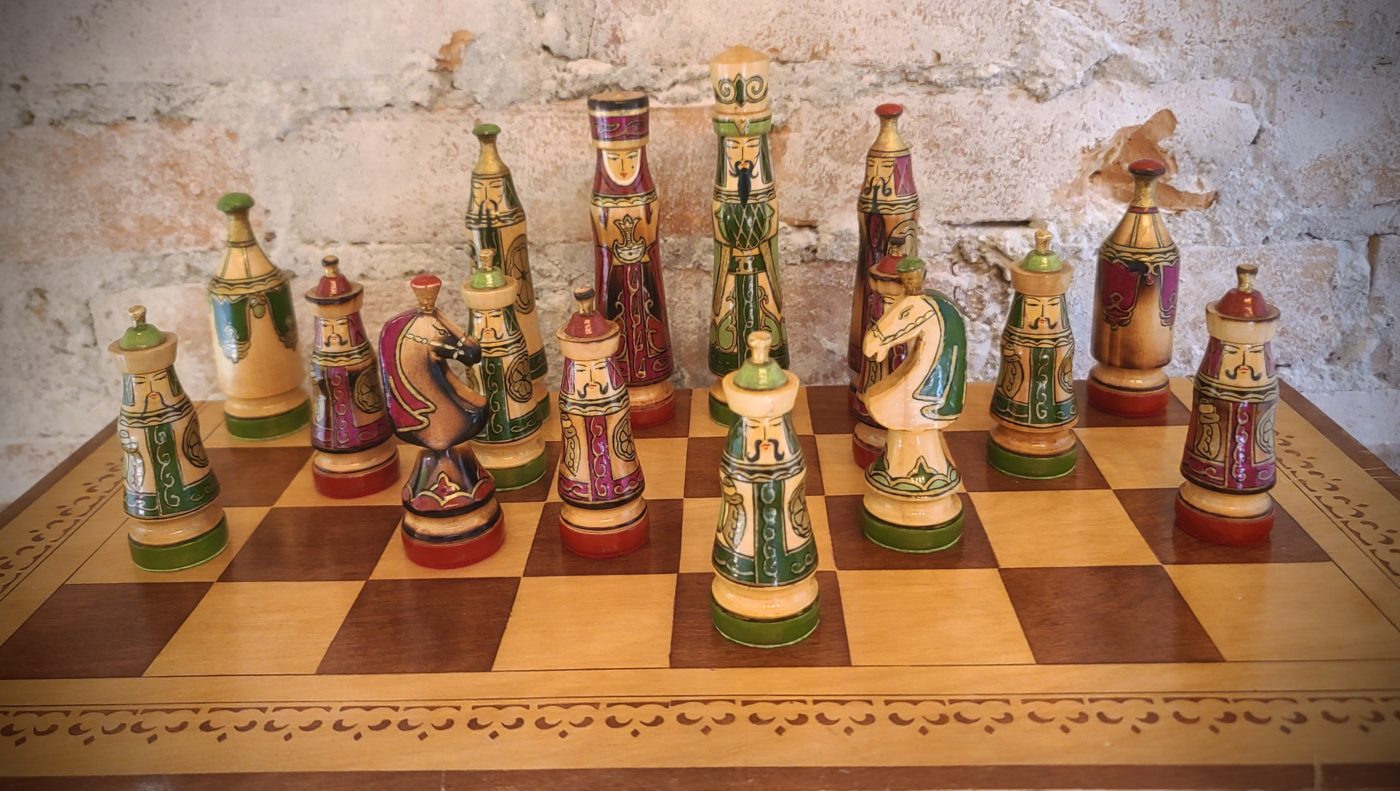 Imperium Militae (Khan’s Army); Burnt Kyrgyzstan *SOLD* ‘Manas’ Chess ...